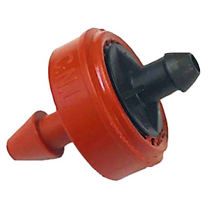 1/2 GPH Netafim Woodpecker Jr Pressure Compensating Dripper Emitters (35-Pack) Kit with Hole Punch Tool and Goof Plugs for Drip Irrigation Systems