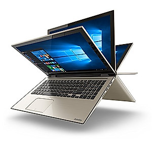 Toshiba Satellite Fusion 15 L55W-C5259 15.6-Inch Convertible 2 in 1 Touchscreen Laptop