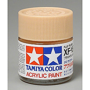 TAMIYA Acrylic XF15 Flat Flesh TAM81315 Plastics Paint Acrylic