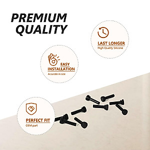 10Pcs WB02X24790 Stove Grate Rubber Feet Gas Stove Grate Bumpers Stove Top Range Grate Foot Rubber Pads Grate Bumpers Stove Grate Replacement Parts