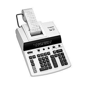 Canon Office Products CP1213DIII Desktop Printing Calculator, White, 6" x 11" x 17"