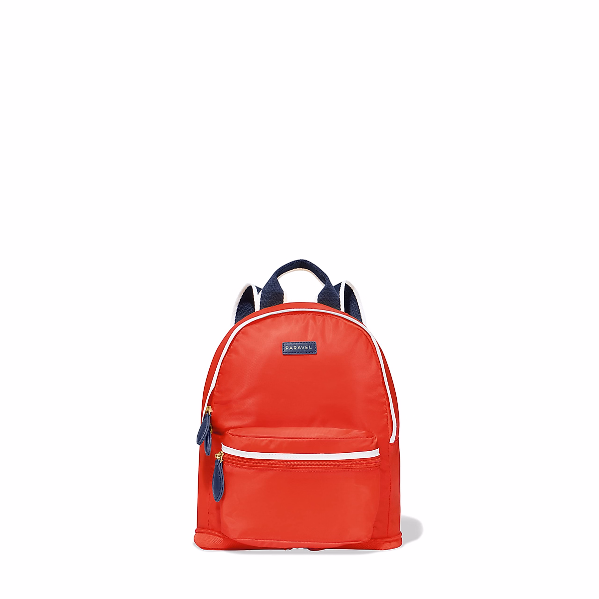 Paravel Fold-Up Mini Travel Backpack | Everyday Lightweight & Packable Nylon Daypack | Bebop Red
