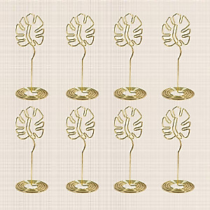 16 Pcs Wire Holders Memo Holder Paper Clips Wedding Supplies Table Number Holders