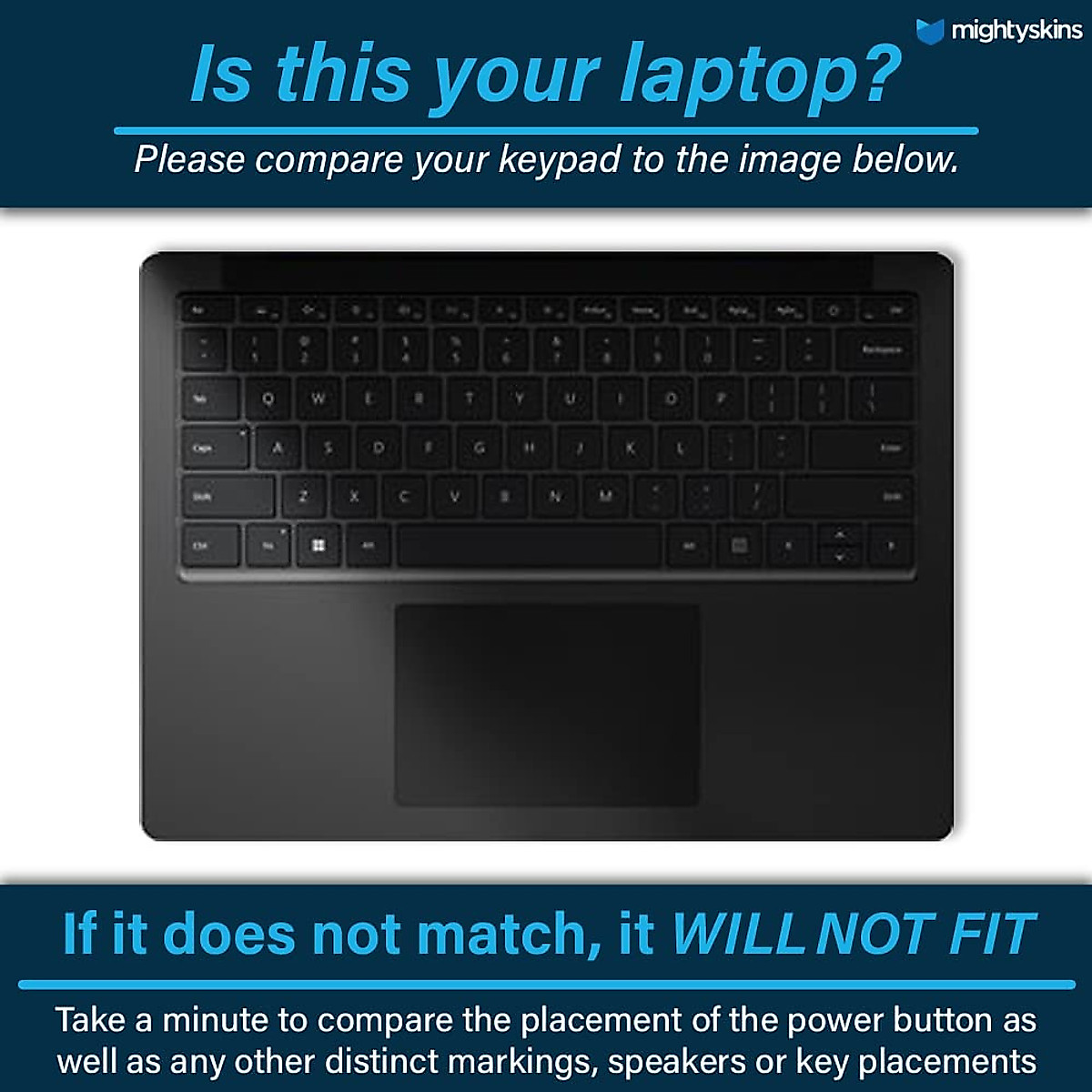 MightySkins Skin Compatible with Microsoft Surface Laptop 5 13.5” Full Wrap Kit - Midnight Blossom | Protective, Durable, and Unique Vinyl Decal wrap Cover | Easy to Apply | Made in The USA