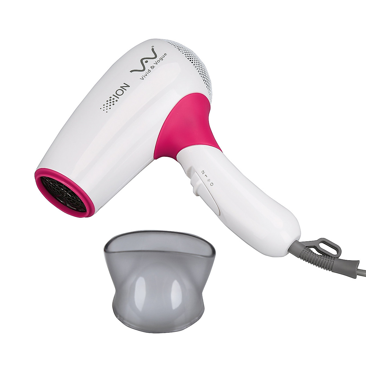 VAV 1200W Travel Hair Dryer Professional Ceramic Mini Blow Dryer for Kids with Cool Shot Button,Folding Handle