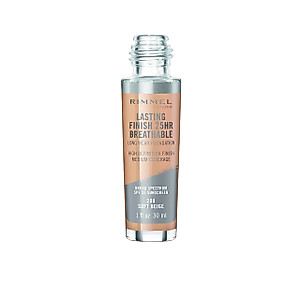 Rimmel Lasting Finish Breathable Foundation, Soft Beige, 1 Fluid Ounce