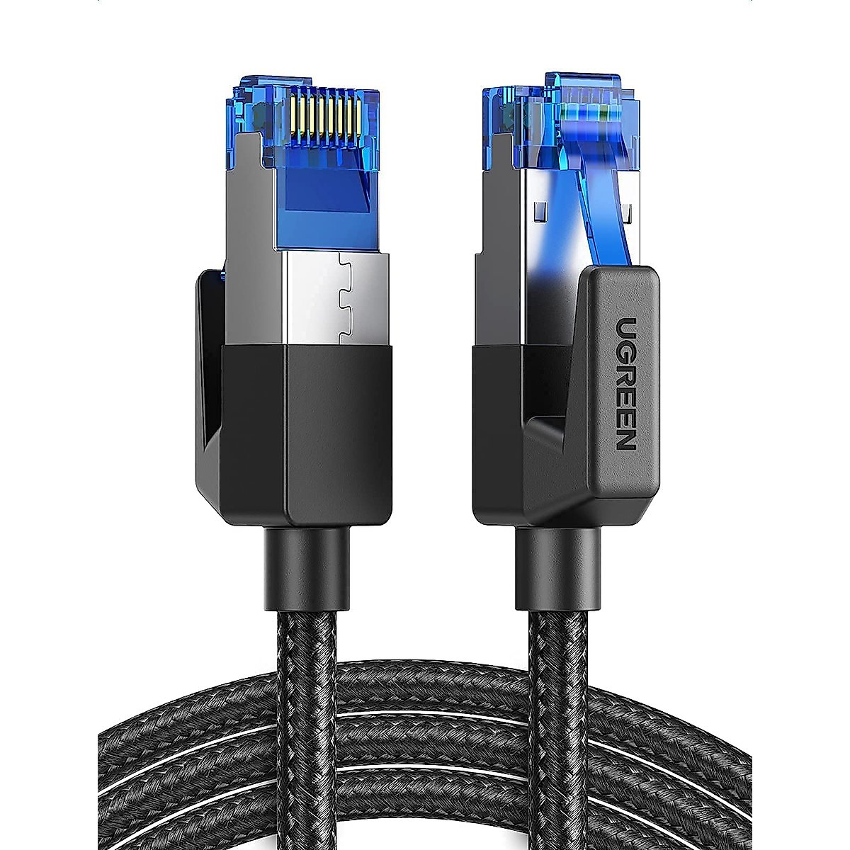 UGREEN Cat 8 Ethernet Cable 40Gbps Bundle with UGREEN USB 3.0 Ethernet Adapter