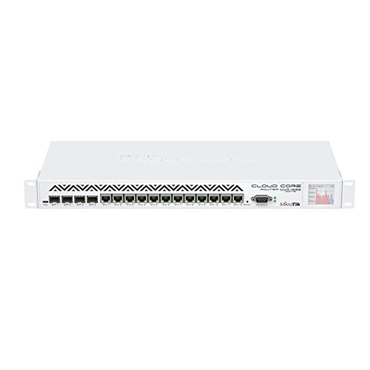 MikroTik CCR1036-12G-4S-EM, 36x1. 2GHz, 16GB, 12xGigabit, 4xSFP, LCD, microUSB, L6
