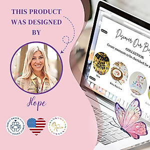 195 Pc Butterfly Baby Shower Decorations for Girl with Pink and Purple Butterfly Balloon Arch Kit, Baby Girl Boxes, Backdrop, Tablecloth, Sash, Cake and Cupcake Toppers, Crown and more