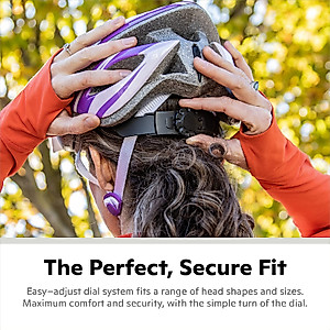 Schwinn Thrasher Bike Helmet for Adult Men Women, Ages 14 and Up with Suggested Fit 58 to 62cm, Non-Lighted, Lightweight with Adjustable Side and Chin Straps, Blue