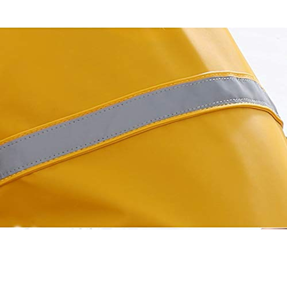LOVEPET Pet Raincoat Dog Raincoat Labrador Large and Medium Dogs Reflective Waterproof and Snowproof Big Dog Clothes Yellow XS