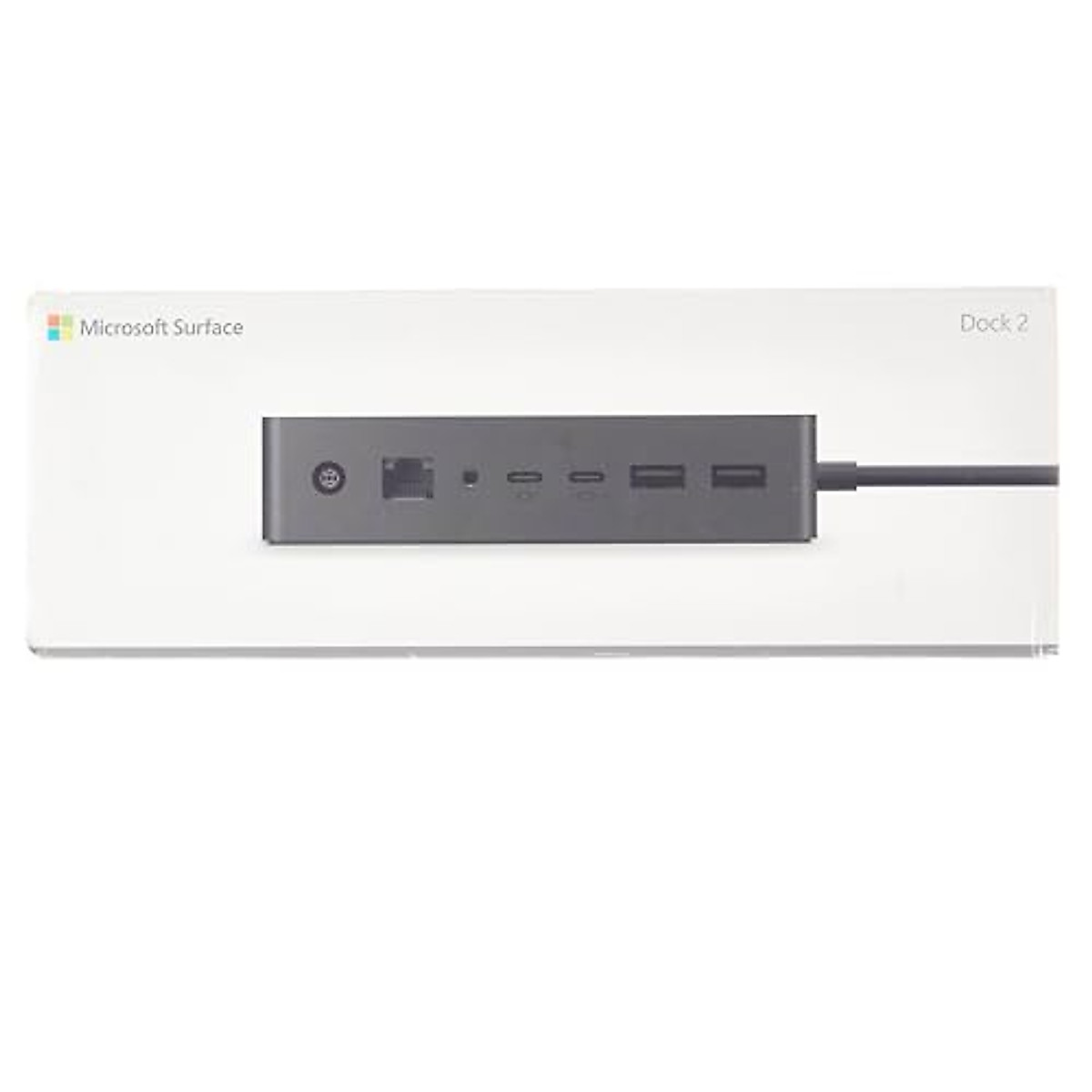 Microsoft Surface Dock 2 (4X USB-C, 2X USB-A, Gigabit Ethernet Port, Audio Port)