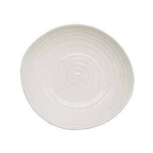 Portmeirion Sophie Conran White Pasta Bowl | Set of 4 | Large Serving Bowls for Soup or Salad | 9 Inch | Made from Fine Porcelain | Microwave and Dishwasher Safe