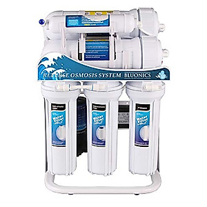 Reverse Osmosis High Capacity 400GPD Tankless 5 Stage Drinking Water Under Sink Filter System RO Home & Commercial Purifier 400 GPD Tankless with Booster Pump