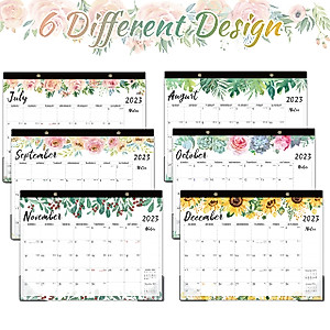 2023-2024 Desk Calendar - Jan 2023 - Jun 2024, 18 Months Large Monthly Desk Calendar, 22" x 17", Desk Pad, Large Ruled Blocks, to-do Lists & Notes, Best Desk/Wall Calendar for Planning or Organizing