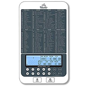 NUTRA TRACK Food and Nutrition Scale, an American Co. You CAN FIND Cheaper BUT You Cant FIND Better, Features: Our Proprietary USDA Nutritional Calculator, Supported and Designed in Seattle WA.