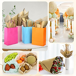 Naler Gold Tissue Paper, 60 Sheets Tissue Paper Bulk Gift Wrap for Christmas Crafting Wedding Party DIY Birthday Decorations,14x 20