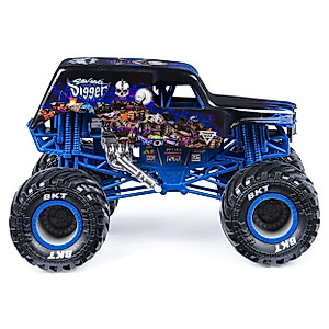 Monster Jam, Official Son-uva Digger Monster Truck, Die-Cast Vehicle, 1:24 Scale