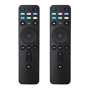 New Replacement IR Remote XRT260 for All VIZIO Smart TV Smartcast 4K P-Series V-Series D-Series M-Series XRT136 XRT140 Remote Replacement. (NO Voice 2Pack)