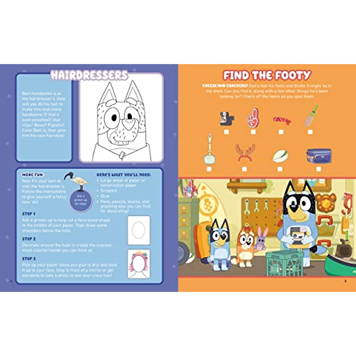 Bluey: Father's Day Fun: A Craft Book
