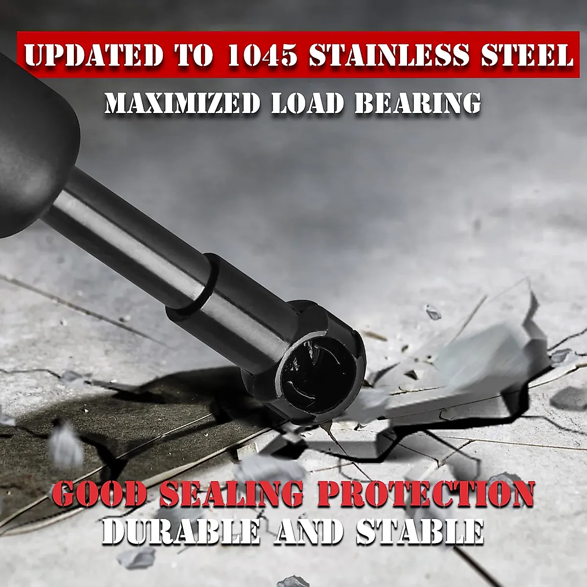 KitsPro Truck Tailgate Assist for Chevy Silverado and GMC Sierra 1500 2500 3000 Non-Classic Models 2007-2018 and 2500 3500 HD 2019 Truck Accessories Tailgate Damping Strut, Pack of 1