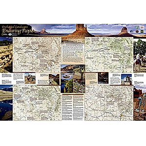 Four Corners [Trail of the Ancients] (National Geographic Destination Map)