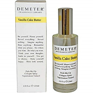 Demeter Vanilla Cake Batter Women Cologne Spray, 4 Ounce