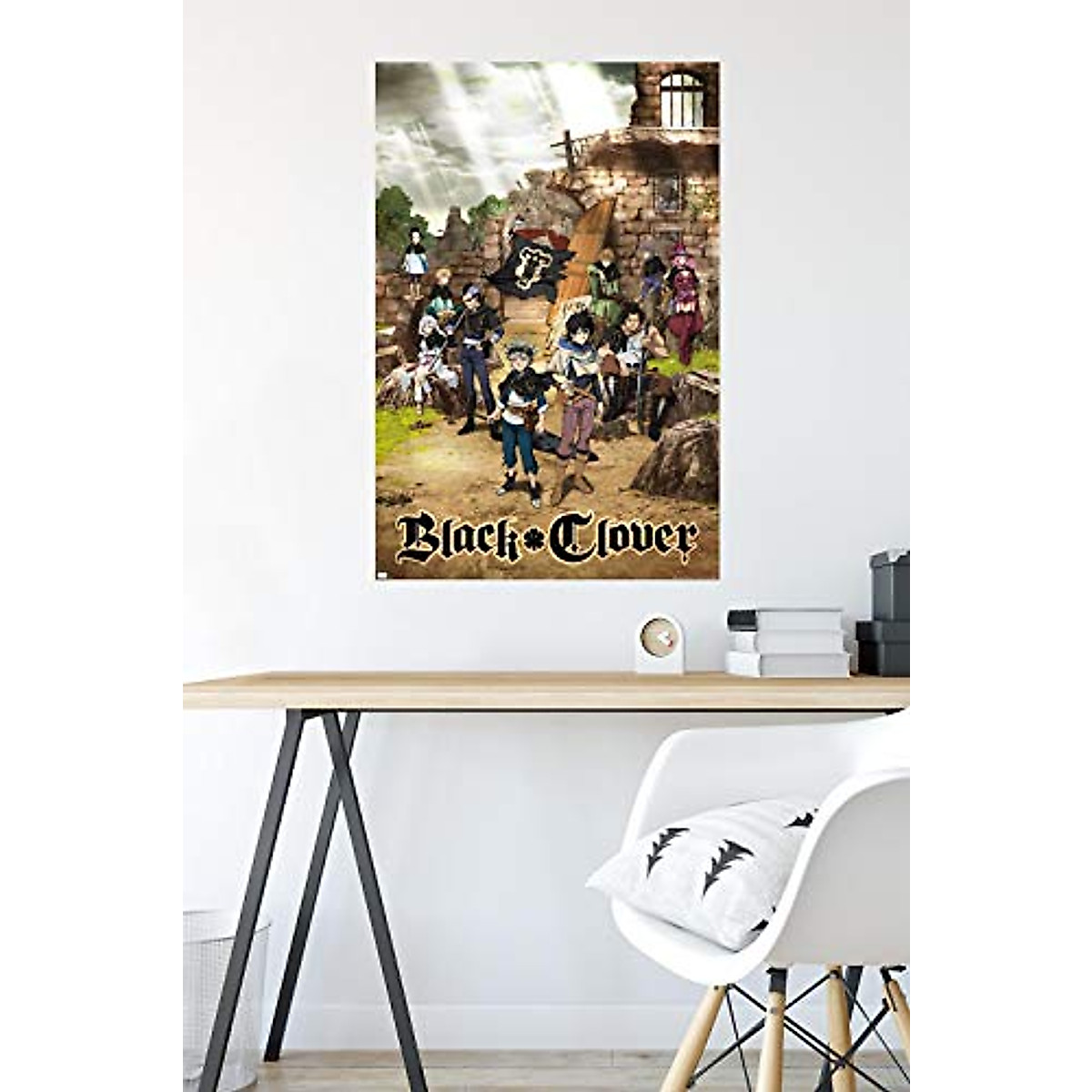 Trends International Black Clover - Group Wall Poster, 22.375" x 34", Unframed Version