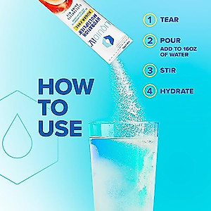 Liquid I.V.® Hydration Multiplier® Sugar-Free - White Peach - Hydration Powder Packets | Electrolyte Powder Drink Mix | Convenient Single-Serving Sticks | Non-GMO | 1 Pack (14 Servings)