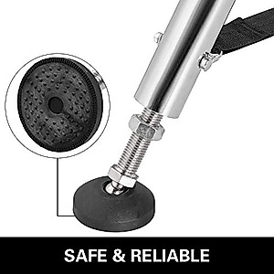 Happybuy Yoga Sling Inversion, 9.6 FT Inversion Yoga Swing Stand 68lbs, 551lbs/250kg Aerial Yoga Frame with 236in/6m Yoga Swing Inversion Sling Body Yoga Bundle Safety Belts Wine Red