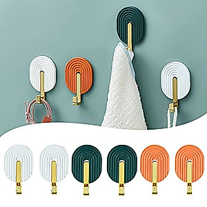 Bsxgse Creative Wall Hook Hand Heart Wall Hanger No Drilling Easy to Install Hooks Strong Adhesive Cute Ornament Decorative Wall Hooks Quilt Wall Hangers 36 Inches (Green, One Size)