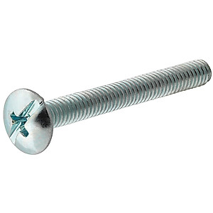 Hillman 43008 8-32 x 1-3/8-Inch Truss Combo Head Machine Screw, Zinc, 30-Pack