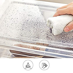 SONGMICS Shoe Boxes, Clear Shoe Organizers, Set of 12, Plastic Shoe Storage with Clear Door, Easy Assembly, up to US Size 12, Transparent ULSP032W12