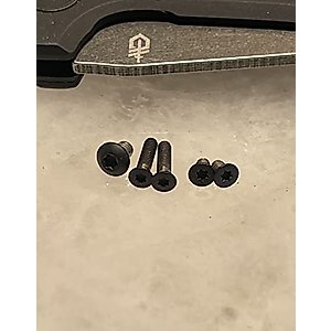 Black Stainless Screws For Gerber Fastball Knife Pivot Handle Pocket Clip 5pcs