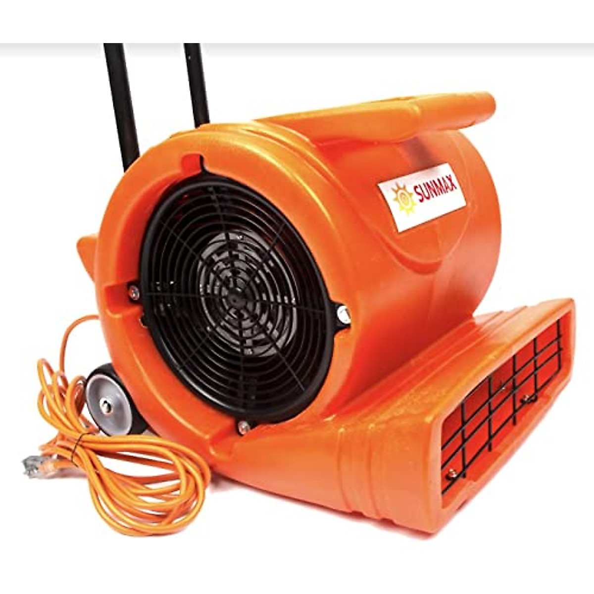 Generic 3-Speed Air Mover 1.3HP 5000 CFM Powerful Floor Blower Carpet Dryers Janitoral Floor Dryer with Telescopic Handle, Wheels