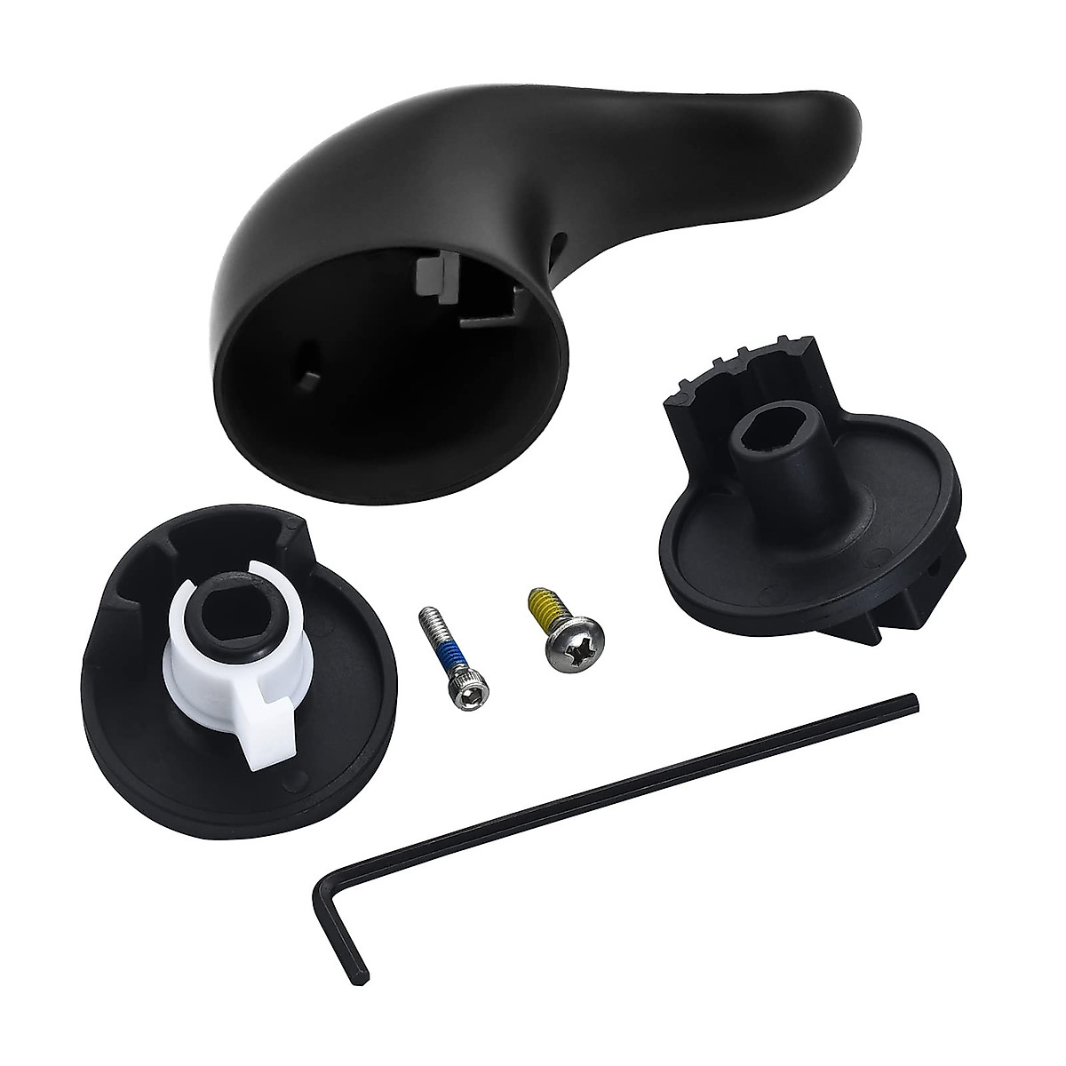 Replacement (100657) for Moen Lever Shower Handle, Compatible with Moen PosiTemp Valve Systems, Matte Black
