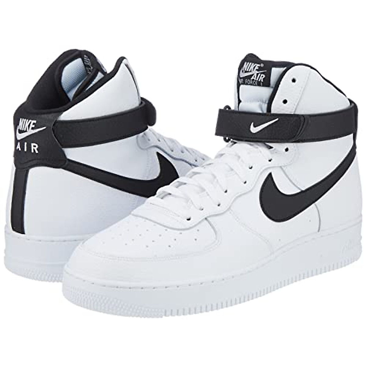 Nike Mens Air Force 1 High '07 CT2303 100 White/Black - Size 10