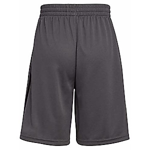 adidas Youth 2-Pack 3 Stripes Short (Large 14/16, Black/White & Dark Grey/Black)