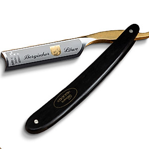 DOVO Carbon Ebony Shave Ready Swedish Steel Straight Razor
