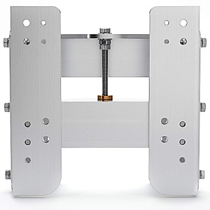 Fiberfly Jack Plate JPL4500 Manual Jack Plate Adjustable 6" Outboard Motor Jack Plate for Boat Steering System