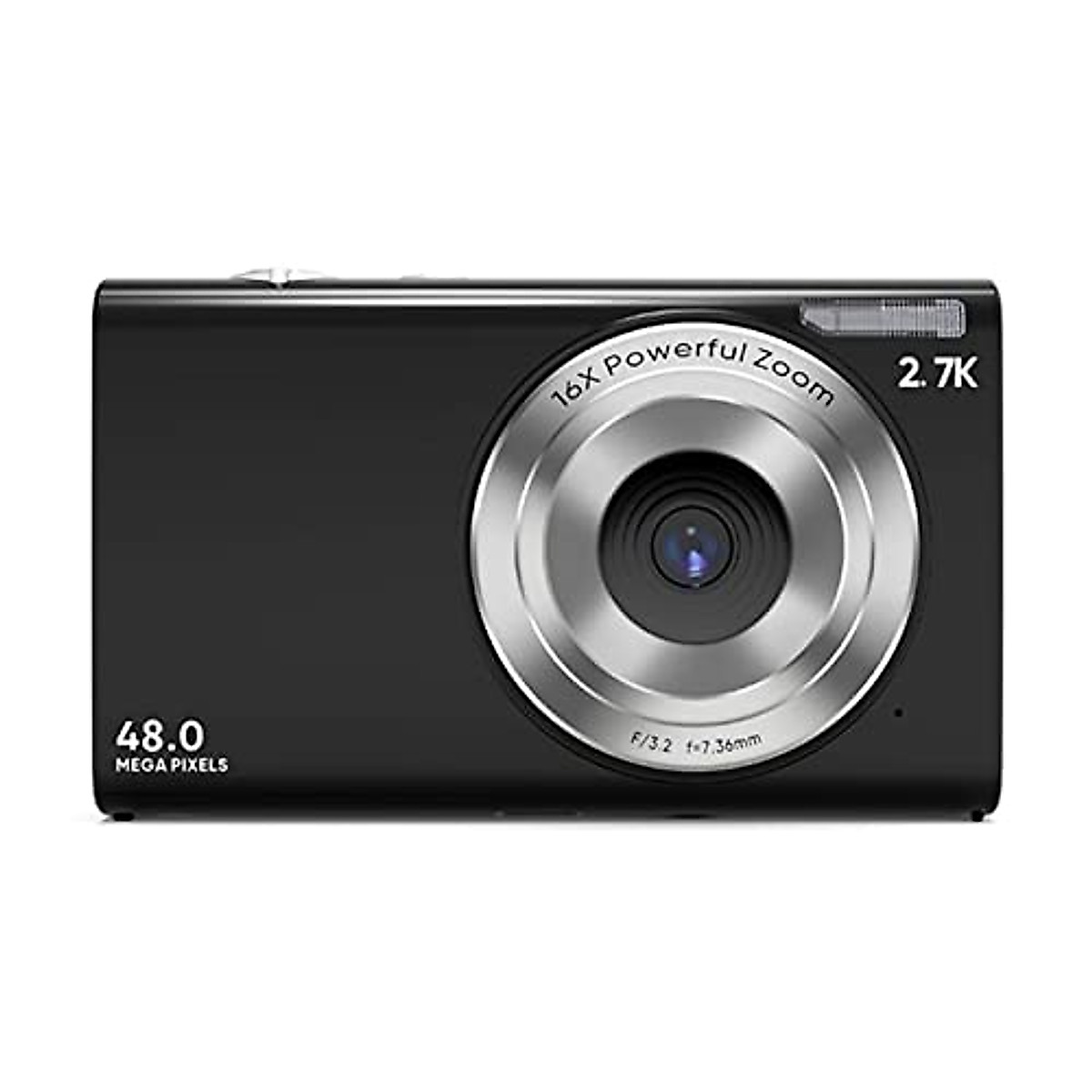 DYOSEN Digital Camera 2.88 Inch Vlogging 48Mega 48Mp Hd Digital Camera with 16X Digital Zoom Student Children's Photo Camera Digital Camera Photography (Color : A)