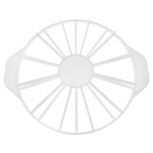 Xhziy Cake cutter 10/12 copies with handle Double sided cake part marks The cake slicer slices evenly Suitable for cakes up to 16 inches in diameter -1pcs