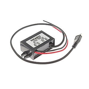 SMAKN DC/DC Converter 12V/24V/36V/48V Step Down to 5v 3A(MAX) Power Supply Module MICRO USB OUTPUT