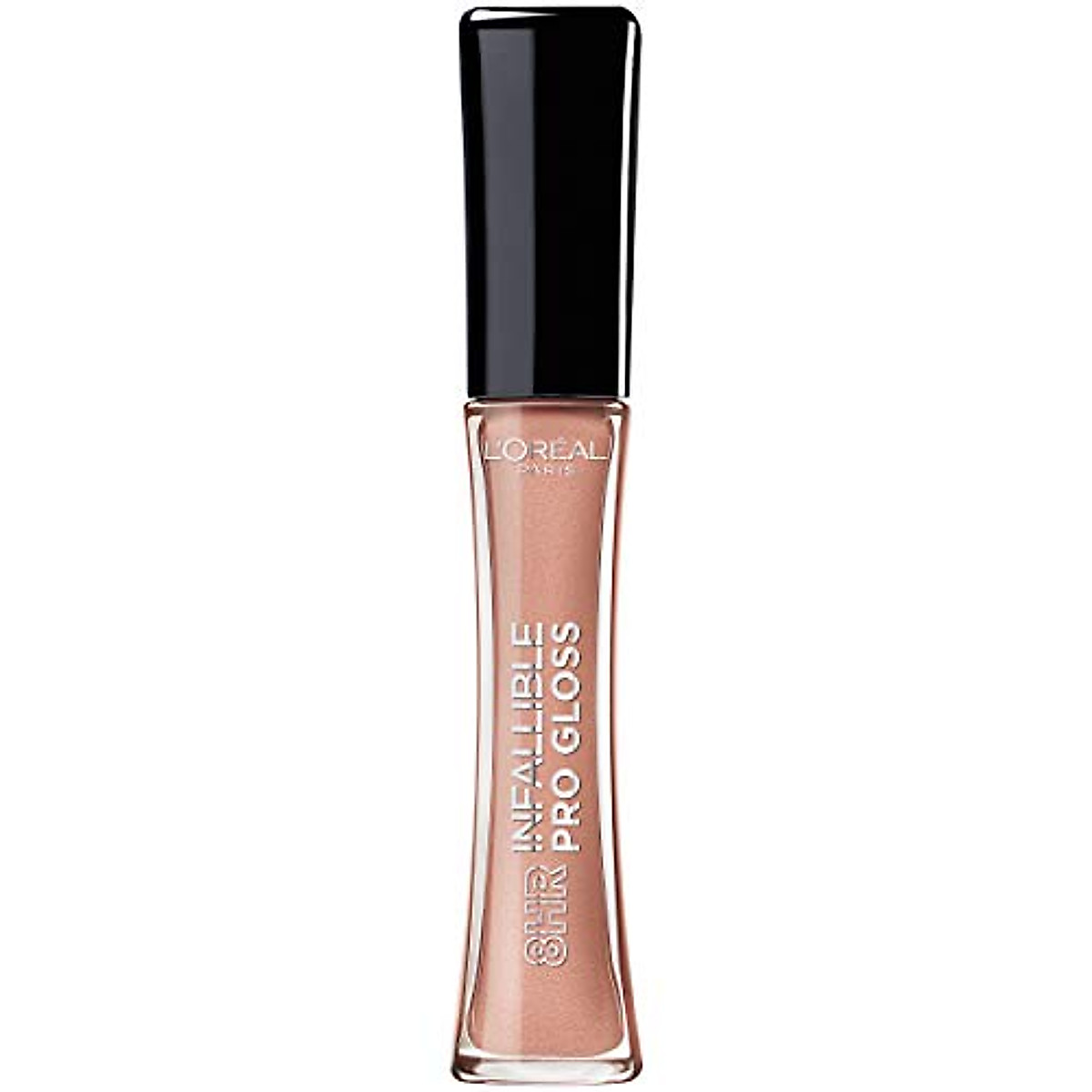 L’Oréal Paris Makeup Infallible 8 Hour Hydrating Lip Gloss, Nude Petal, 0.21 Fl Oz
