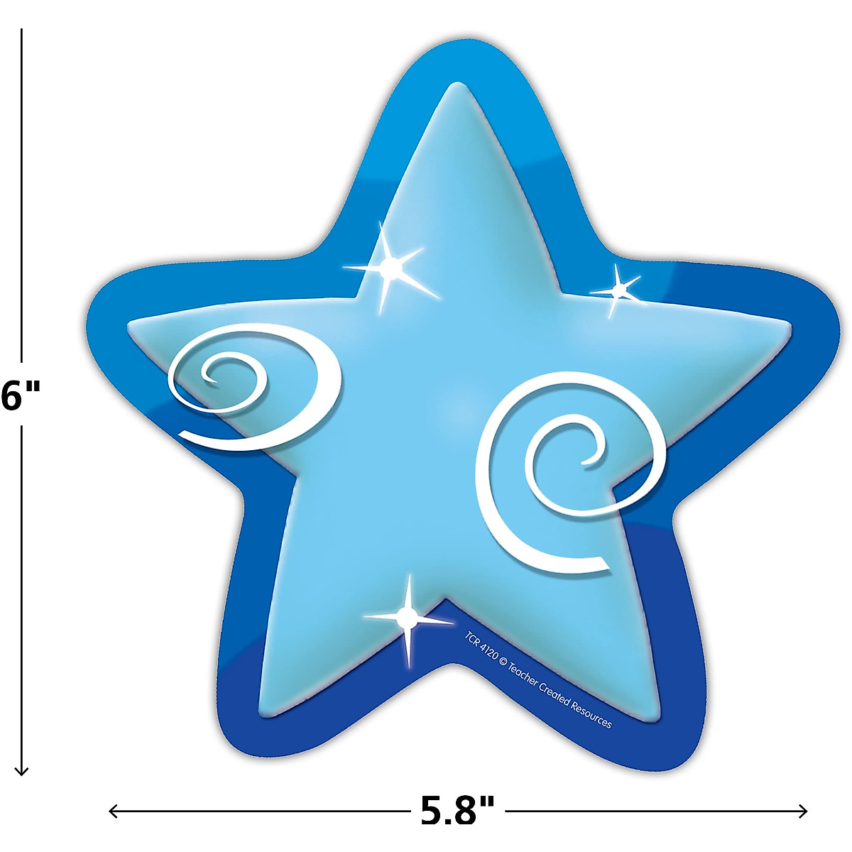 Teacher Created Resources Stars Accents Packs (4120)