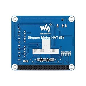 Coolwell HRB8825 Stepper Motor HAT Compatible Raspberry Pi Series Board/Jetson Nano, Drives Two Stepper Motors, 6 Available Microstepping Modes
