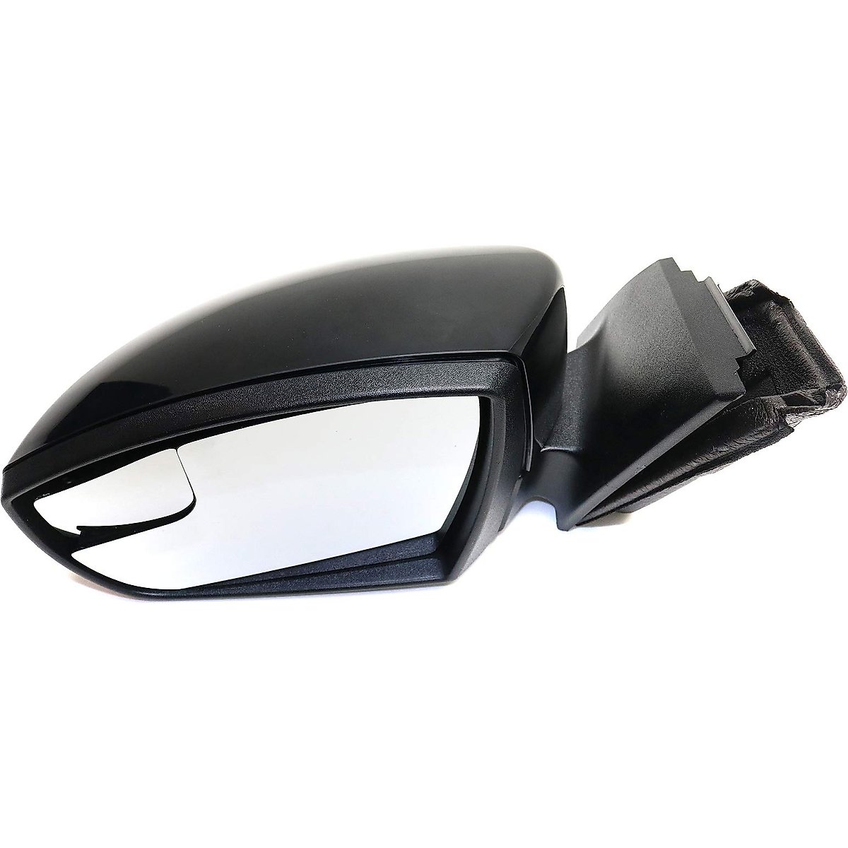 Kool Vue Driver Side Power Non-Heated Mirror for Ford Focus 2012-2014 With Signal Light & Spotter Glass; Without Puddle Lamp Paintable 4-Door, Hatchback