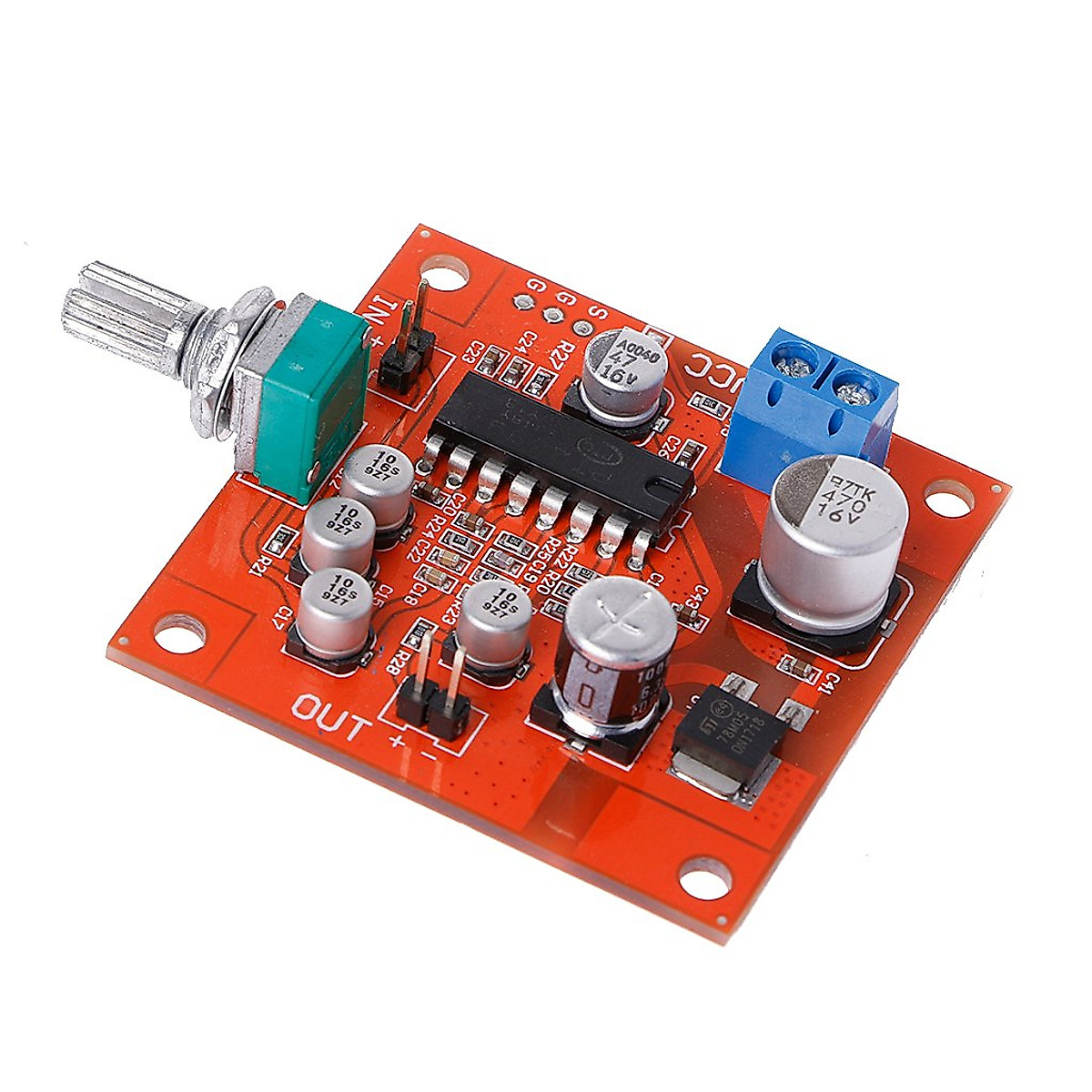 Youngy PT2399 Microphone Reverb Plate Reverberation Board No Preamplifier DC 6V-15V