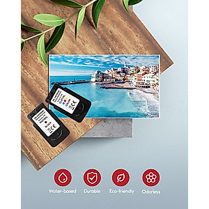 Axlio PG-210XL/CL-211XL Ink Cartridges Compatible Replacement for Canon 210 211, Remanufactured 210XL 211XL Ink Combo Pack Use to Canon MP495 MP280 MP490 MP480 MP270 MP240 MX420 MX410 MX350 (2 Pack)