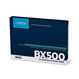 Crucial BX500 960GB 3D NAND SATA 2.5-Inch Internal SSD - CT960BX500SSD1